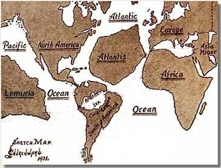 Ancient Map Shows The Lost City Of Atlantis Is The Eye Of The Sahara ...