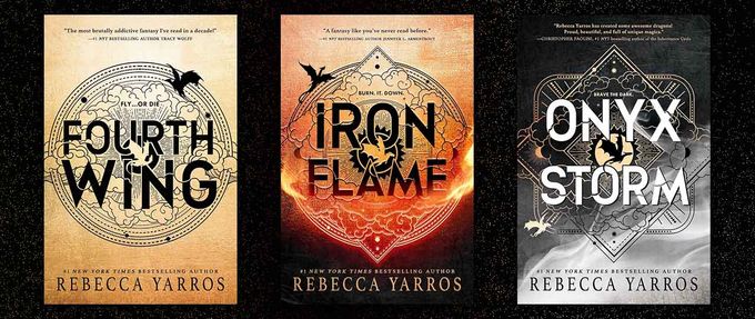 Dragon Romantasy Books Like 'Fourth Wing' by Rebecca Yarros