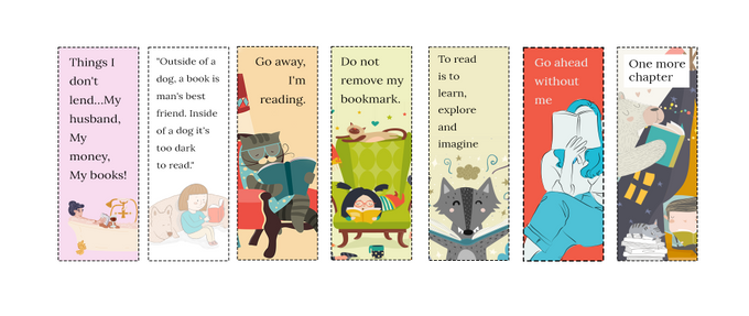 7 Printable Bookmarks Inspired by Your Comments